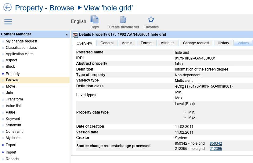Level Type - ECLASS Technischer Support
