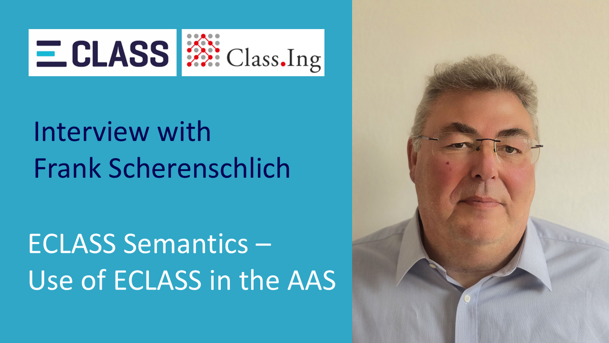 ECLASS Semantics - Use of ECLASS in the Asset Administration Shell (AAS) - ECLASS