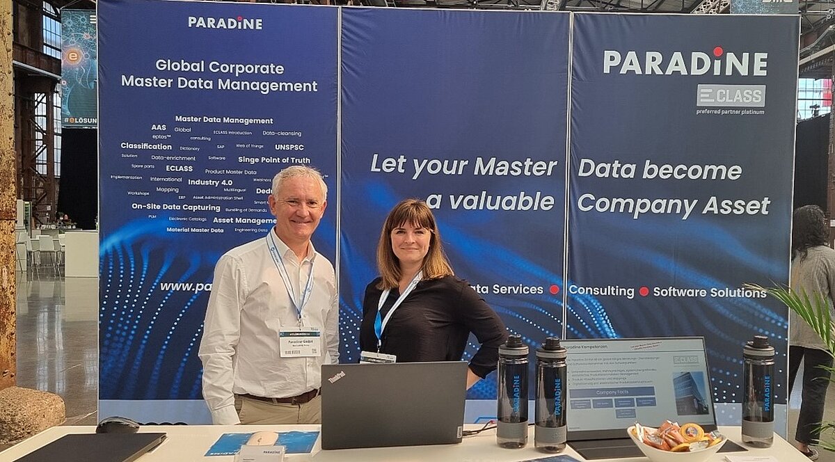 Paradine at BME eLÖSUNGSTAGE in Düsseldorf & Instandhaltungstage in Salzburg - ECLASS