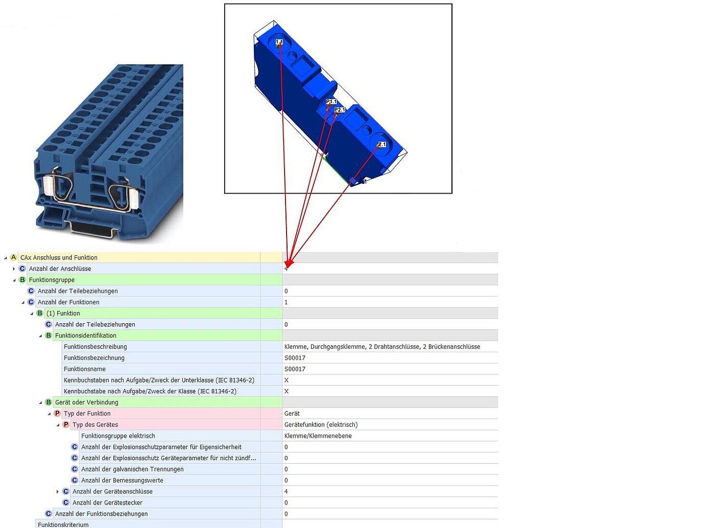 7.2 Funktion - ECLASS Technischer Support